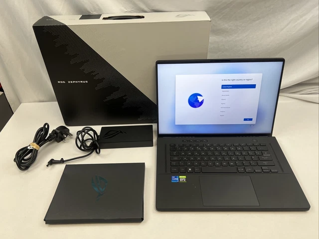ASUS ROG ZEPHYRUS M16 GU603Z Gaming Laptop i7-12700H 16GB 1TB SSD 16 ...