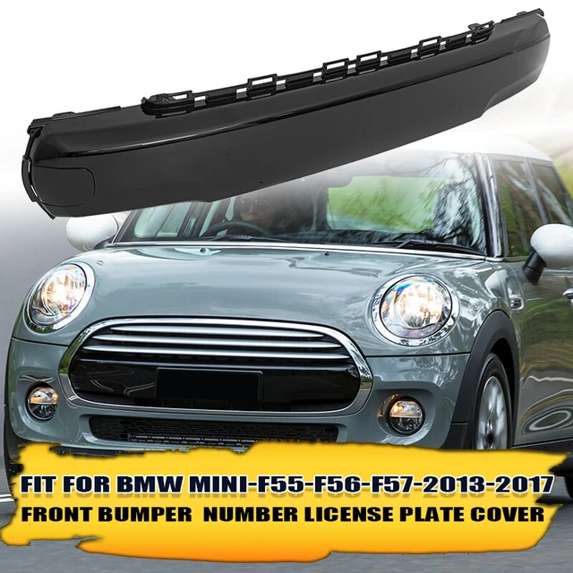 FOR MINI COOPER F55 F56 F57 FRONT BUMPER COVER NUMBER PLATE MOUNT ...