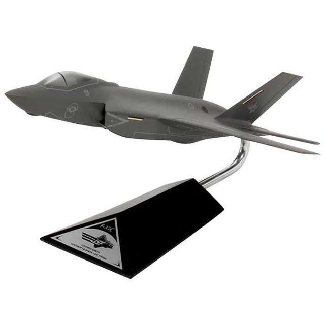 US NAVY LOCKHEED Martin F-35C JSF/CV Desk Top Display Jet 1/72 Model ES ...