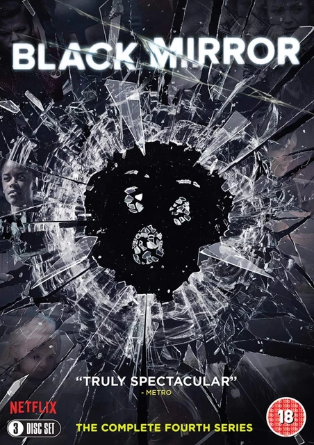 BLACK MIRROR SEASON 4 (DVD) Daniel Lapaine Hannah John-Kamen Michaela ...