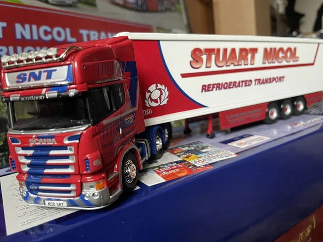 CORGI MODERN TRUCKS Scania Topline con Rimorchio Frigorifero Stuart ...