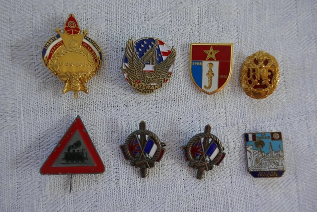 INSIGNES MILITAIRE DONT Brevet Chef de Section Gendarmerie rare Vétéran US GOUMS EUR 70,00 ...