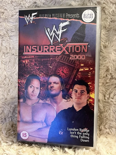 WF INSURREXTION 2000 VHS Video Wrestling WWF WWE £11.11 - PicClick UK