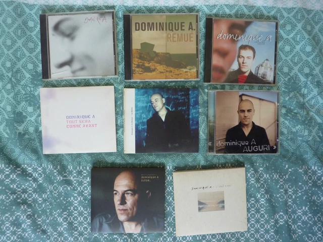 CD LOT - Dominique A - 8Cd EUR 35,00 - PicClick FR
