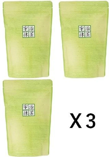 SET OF 3 Kyoto Uji Matcha organic green Tea powder Minamiyama 200gx3 £55.26 - PicClick UK