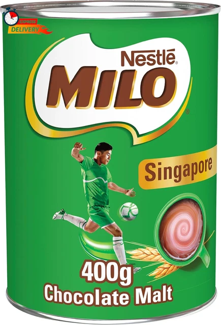 MILO INSTANT MALT Chocolate Drink Powder - 400G Tin for Delicious ...