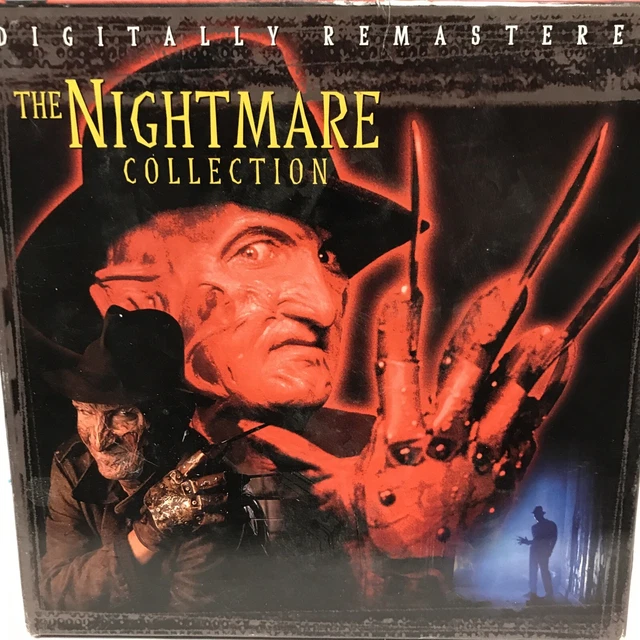THE NIGHTMARE ON Elm Street Collection VHS Box Set 1999 Horror 1-7 Some ...