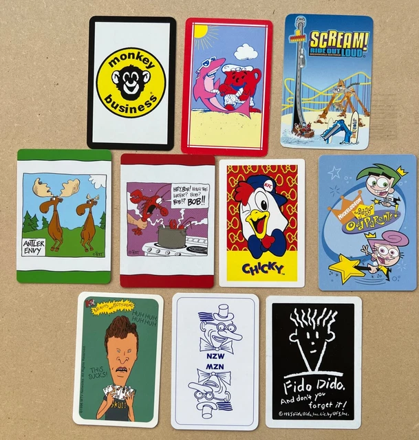 ORIGINAL SWAP PLAYING cards comic cartoon people advertising humour EUR ...