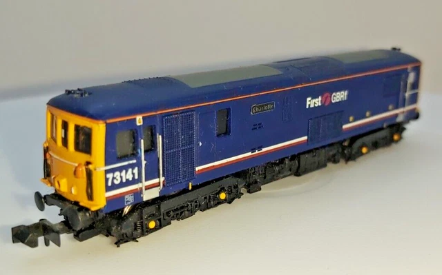 DAPOL DAGM232 N Gauge Class 73 73141 "Charlotte" GBRF Livery. Boxed ...