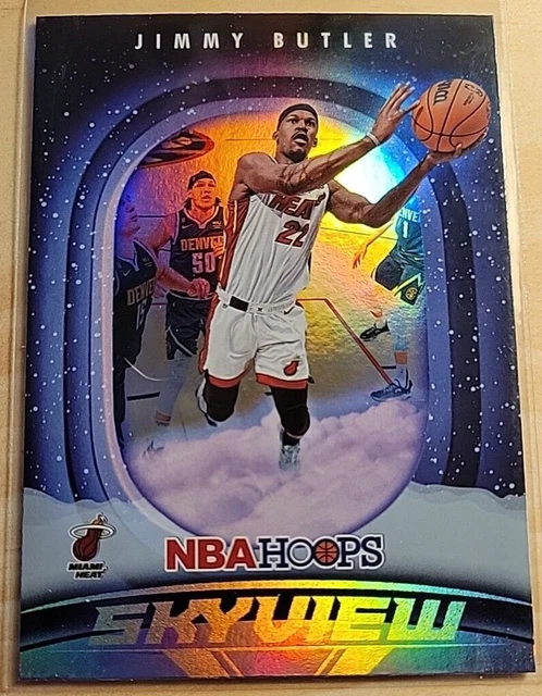 2023-24 NBA HOOPS inverno Jimmy Butler Skyview HOLO FOIL #5 Miami Heat ...