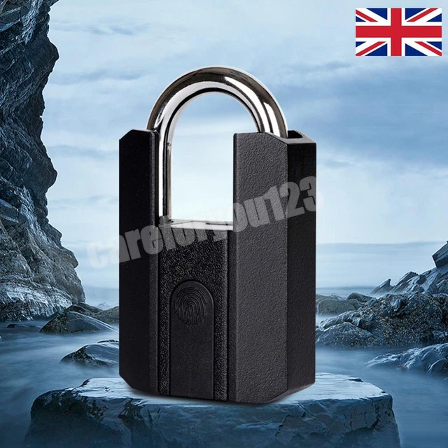 TYPE-C RECHARGEABLE TTLOCK APP Fingerprint Lock Security Lock for Home ...