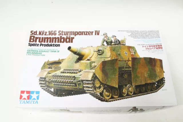 1:35 TAMIYA 35353 -- Sd.Kfz.166 Sturmpanzer IV Brummbär spät OVP EUR 40 ...
