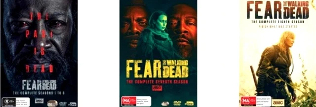 FEAR THE WALKING DEAD: Season 1-6 + 7 + 8 (DVD, 33-Disc set) NEW ...