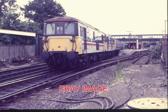 ORIGINAL 35MM SLIDE CLASS 73 LOCO NO 73108 & 73126 AT BROCKENHURST ...
