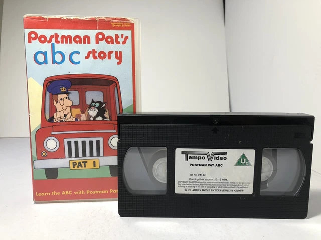 POSTMAN PAT'S ABC & 123 On VHS Video Cassette Tape £7.99 - PicClick UK