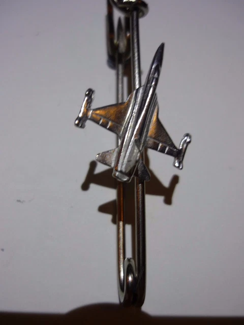 NORTHROP F-5E TIGER II c91 Flugzeugtuch, Brosche und Kilt Pin Zinn 3" 7 ...