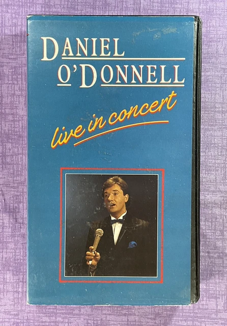 DANIEL O'DONNELL, LIVE in Concert, VHS Video £6.00 - PicClick UK