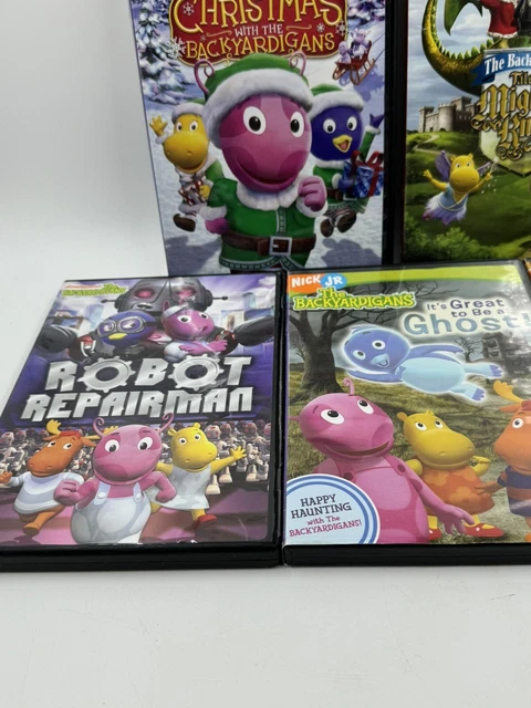 THE BACKYARDIGANS DVD Lot Of 5 Nick Jr TV Show Janice Burgess STEM $29. ...