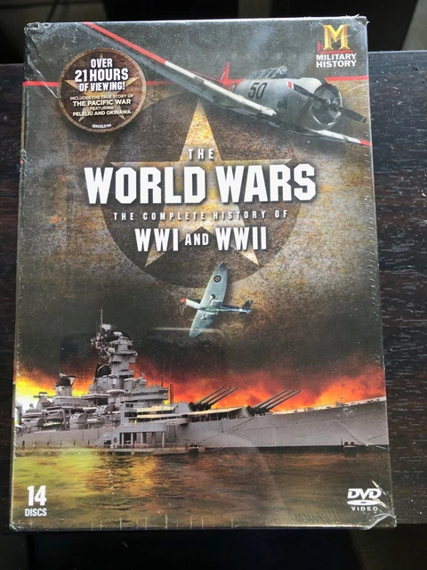 THE WORLD WARS Complete History of WW1 and WW2 (DVD, 2009, 14-Disc Set ...
