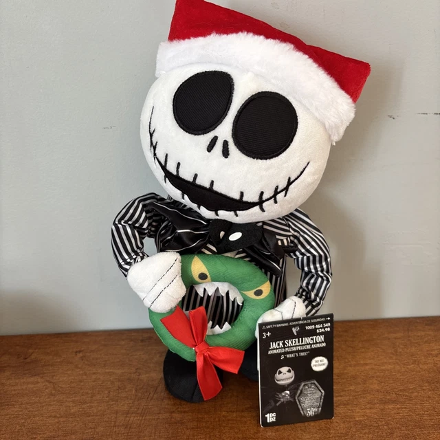 DISNEY NIGHTMARE BEFORE Christmas 13 in Animated Dancing Jack ...