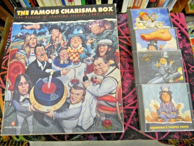 RARE THE FAMOUS Charisma Box 4 Cd Set The History Records 1968 1985 ...