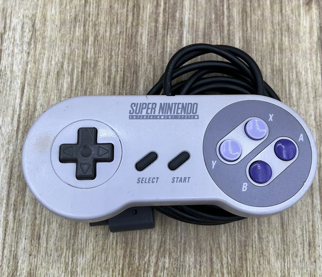 SNES SUPER NINTENDO Brand Original Controller Authentic OEM OFFICIAL ...