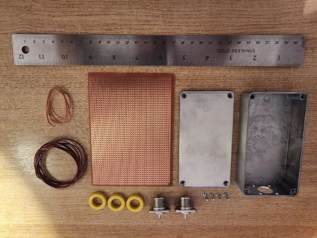 K4VX THREE-POLE BUTTERWORTH HF BPF (Band-Pass Filter) Kit £25.00 ...