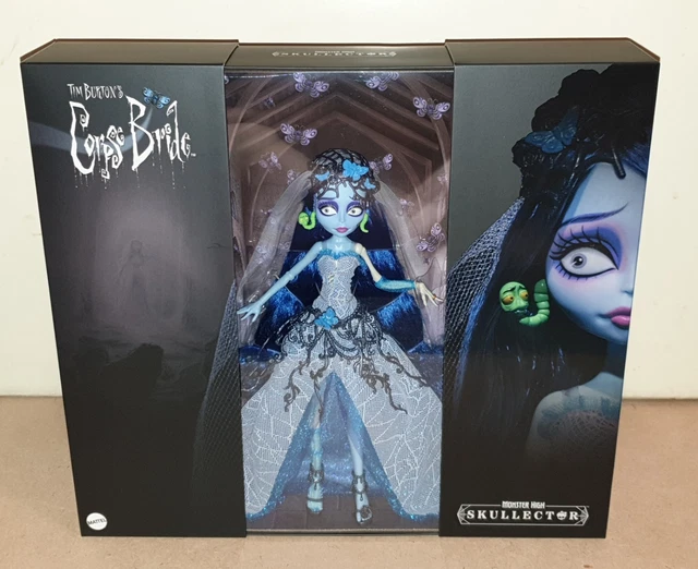MATTEL MONSTER HIGH Tim Burton Corpse Bride Emily Puppe 2025 EUR 110,00 ...