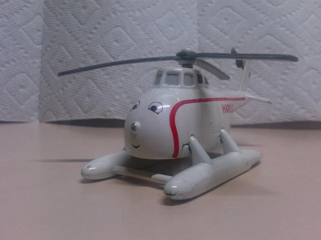 THOMAS THE TANK Engine and Friends ERTL Harold Helicopter Diecast Metal ...