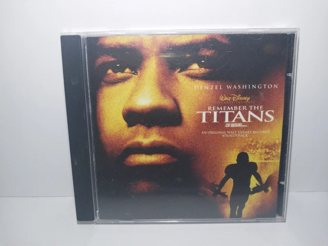REMEMBER THE TITANS An Original Walt Disney Records Soundtrack CD ...