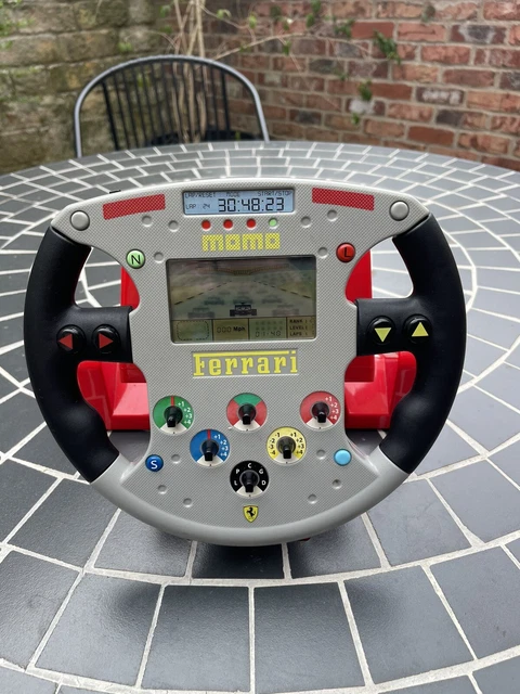 MAJORETTE FERRARI F1 Driver LCD Game Steering Wheel Working 1994 Rare ...