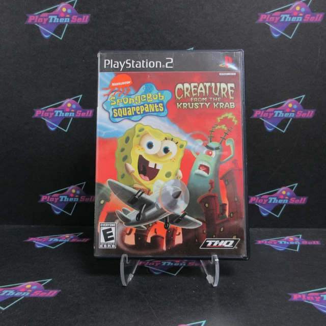 SPONGEBOB SQUAREPANTS CREATURE from the Krusty Krab PS2 PlayStation 2 ...