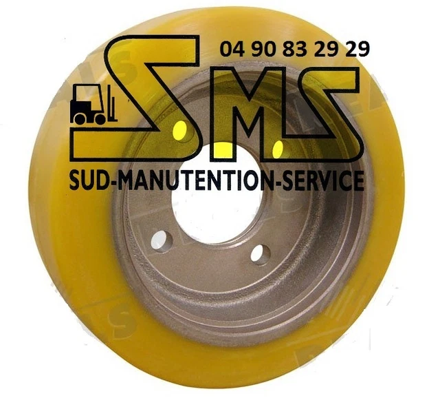 RUOTA GUIDA VULKOLLAN Impilatore L12 W4X379 Elettrico Fenwick Linde 230 ...