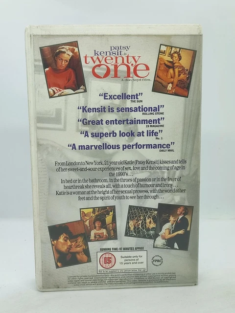 TWENTY ONE, STARRING Patsy Kensit On VHS Video Cassette Tape [Big Box ...