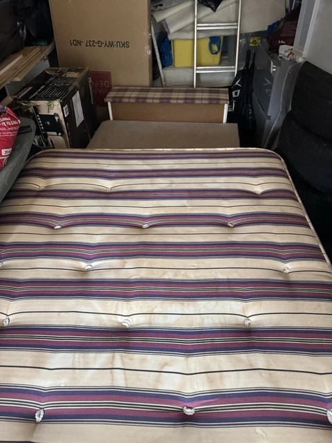 DOUBLE BED AND Mattress £52.70 - PicClick UK