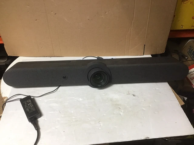 LOGITECH RALLY BAR VR0019 4K UHD Video Conferencing Camera Speaker. Ref ...