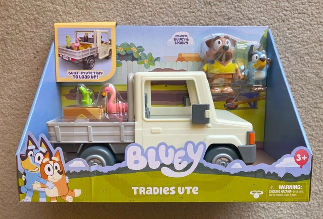 BLUEY : TRADIES Ute and Sparky Figures $60.00 - PicClick AU
