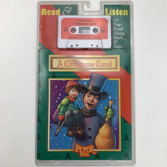 A CHRISTMAS CAROL Read & Listen Peter Pan Cassette Audio & Livre Neuf ...