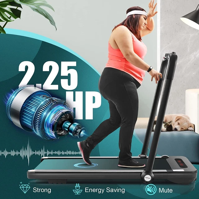 UNDER DESK TREADMILL 3in1 Folding Electric Walking Jogging Machine for ...