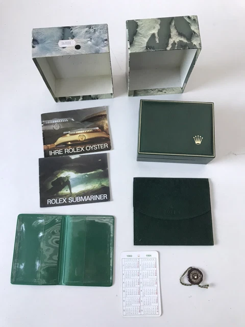 ROLEX FULL SET 16800 Submariner Anno 1984 Box 10.00.01 EUR 1.150,00 ...
