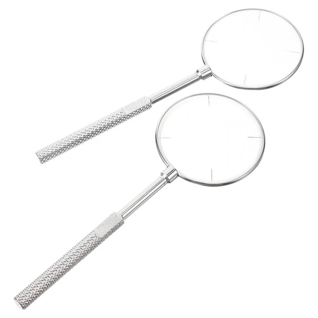 2PCS OPTICE CROSS Cylinder Lens Portable Optometry Tools Tool Test Test ...