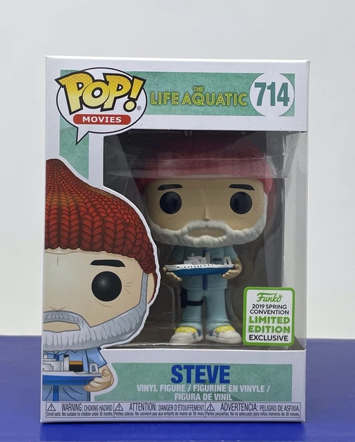 FUNKO POP! MOVIES: The Life Aquatic with Steve Zissou- Steve #714 (Ltd ...