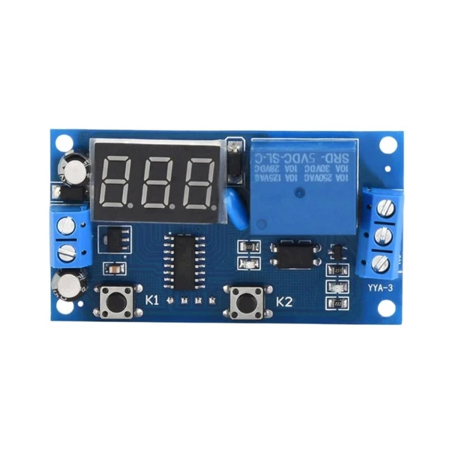 DIGITAL TIME DELAY Module Timer Time Control LED Delay Switching £7.08 - PicClick UK