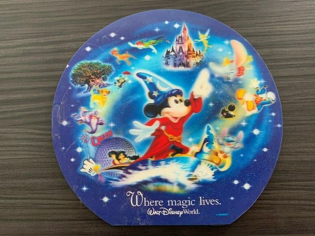WALT DISNEY WORLD Where Magic Lives 3D Effect Mouse Mat Pad EUR 11,43 ...
