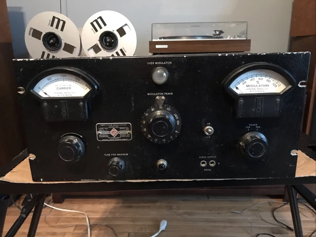 VINTAGE GENERAL RADIO 1931-A Amplitude Modulation Monitor General ...