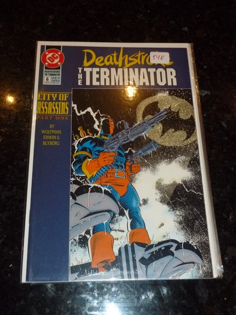 DEATHSTROKE THE TERMINATOR Comic - No 6 - Date 01/1992 - DC Comic EUR 9 ...