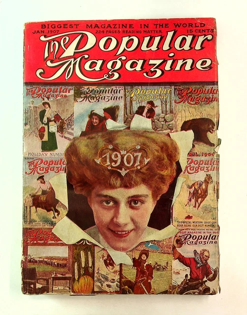 POPULAR MAGAZINE PULP Jan 1907 Vol. 7 #3 GD- 1.8 $20.00 - PicClick