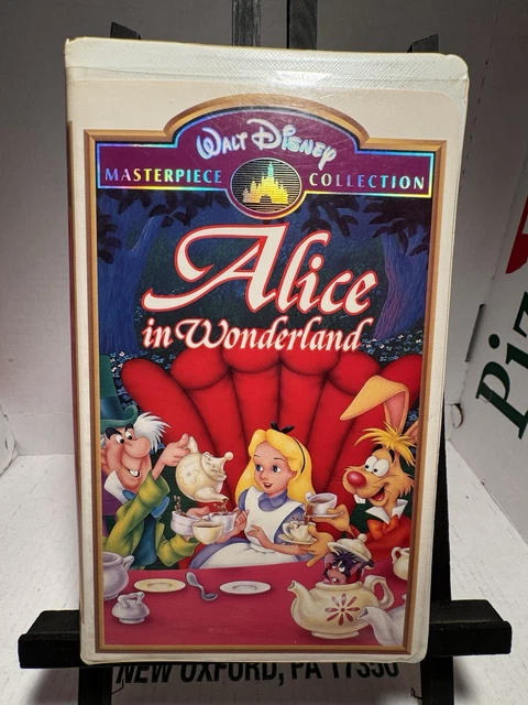 DISNEY'S ALICE IN Wonderland Masterpiece Collection VHS Tape Clamshell ...
