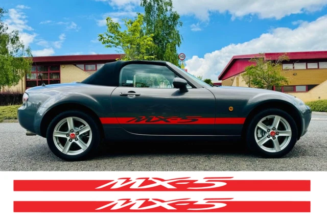 MAZDA MX5 SIDE stripes decals stickers graphics Miata All Models $32.12 ...