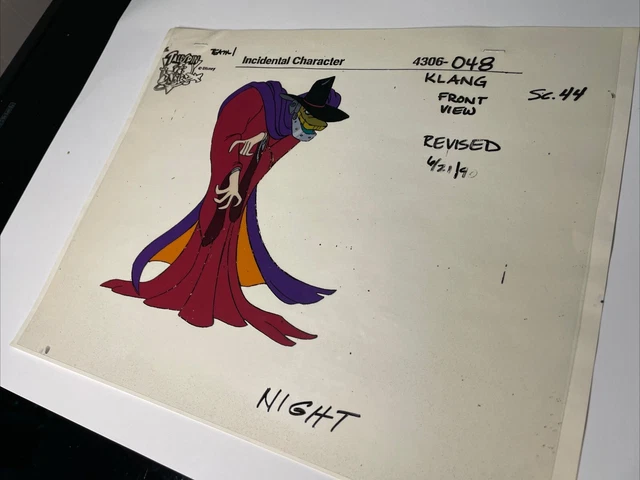 TALE SPIN ANIMATION Cels model Cel WALT DISNEY production Art Vtg ...